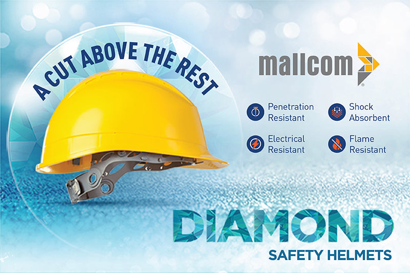 Top 5 features of the Diamond XIII safety helmet – Mallcom Corporate