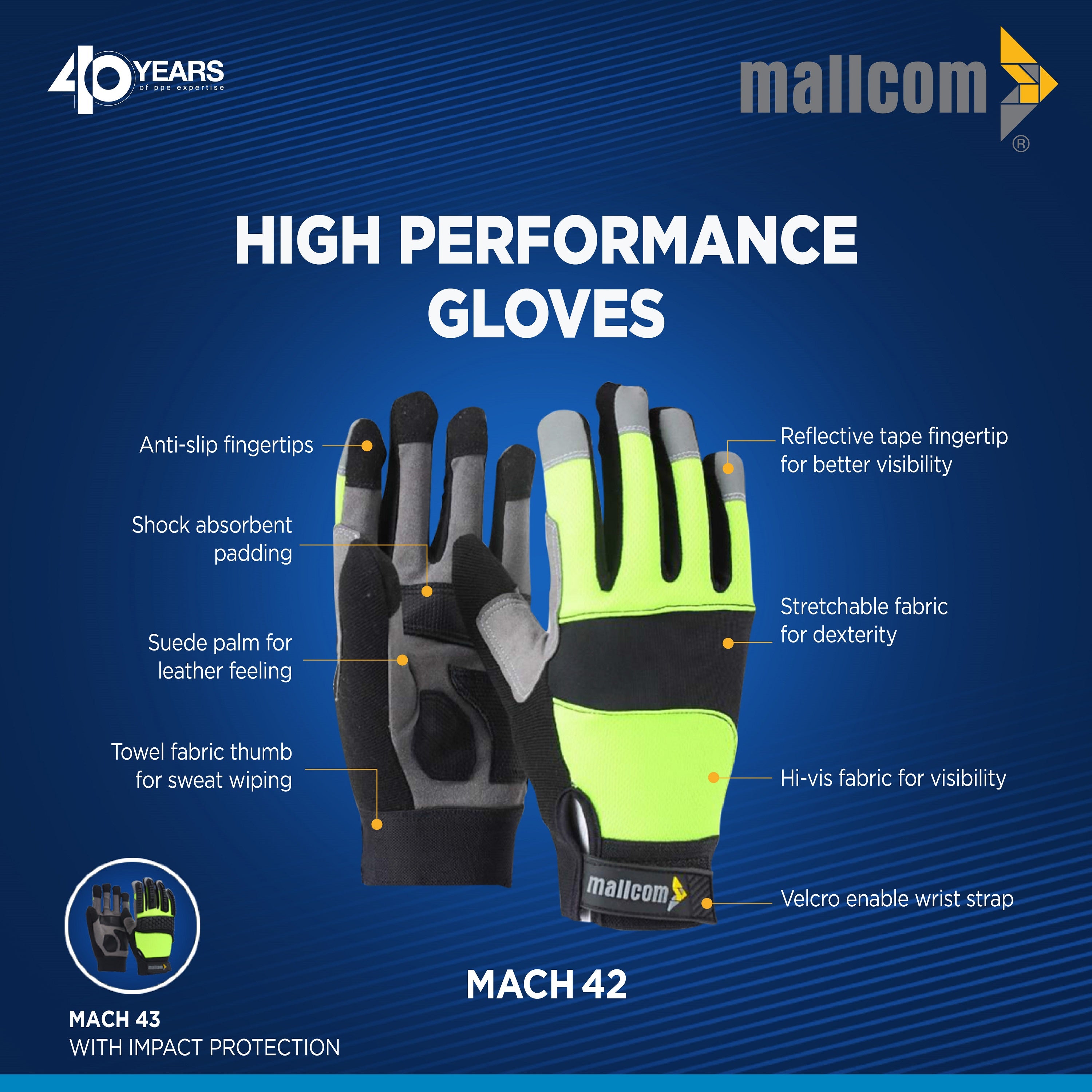 The Science Behind Mallcom's PU Leather Gloves: Bikers' Trust – Mallcom ...