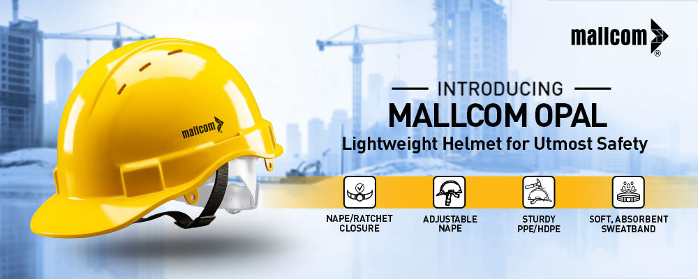 Introducing Mallcom OPAL Lightweight Helmet for Utmost Safety – Mallcom ...